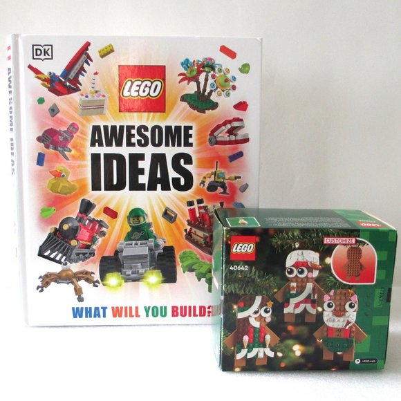 Lego | Toys | Awesome Lego Bundle Idea Book 4642 Ornament Kit | Poshmark